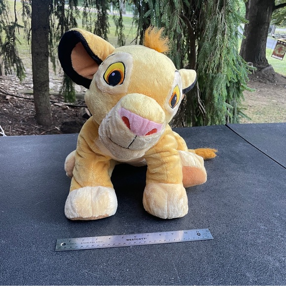 Disney | Toys | Vintage 202 Disney The Lion King Simba Plush Jumbo 8 ...